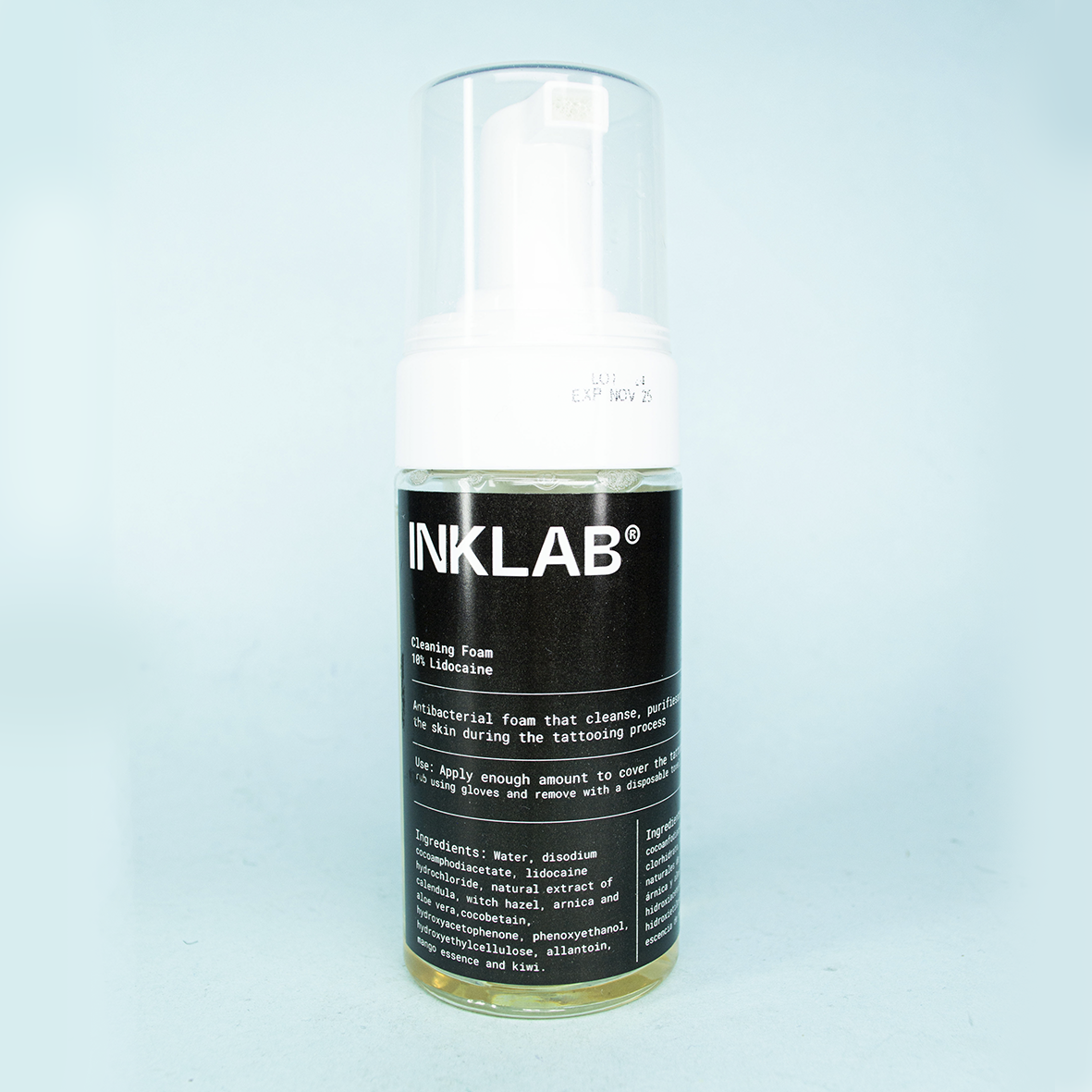 InkLab | Espuma | Lidocaína 10% (100 ml.) – Soulflower PMU